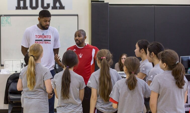 Raptors Host All-Girls Basketball Skills Clinic | Toronto Raptors