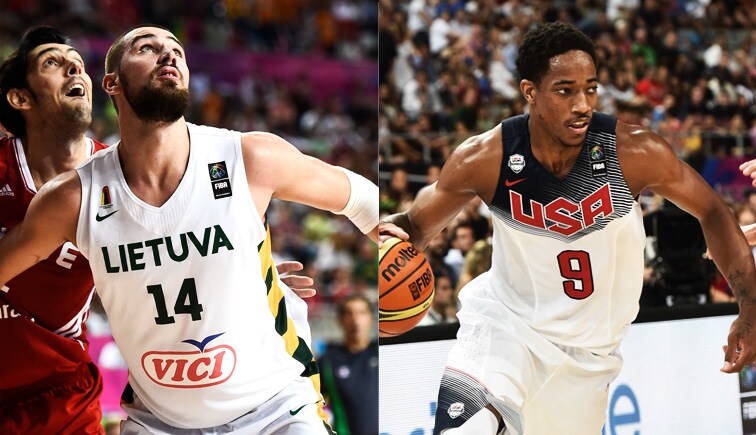 Lithuania & Team USA Advance To Semifinals | Toronto Raptors