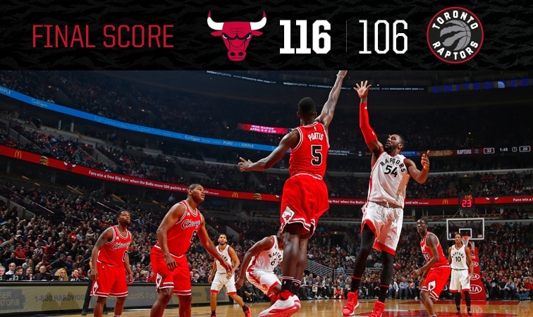 Game Rap: Raptors 106, Bulls 116 | Toronto Raptors