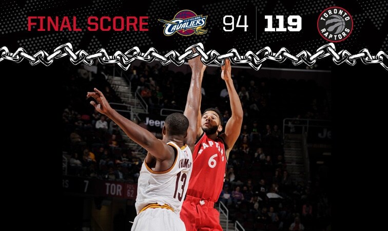 Game Rap: Raptors 119, Cavaliers 94 | Toronto Raptors