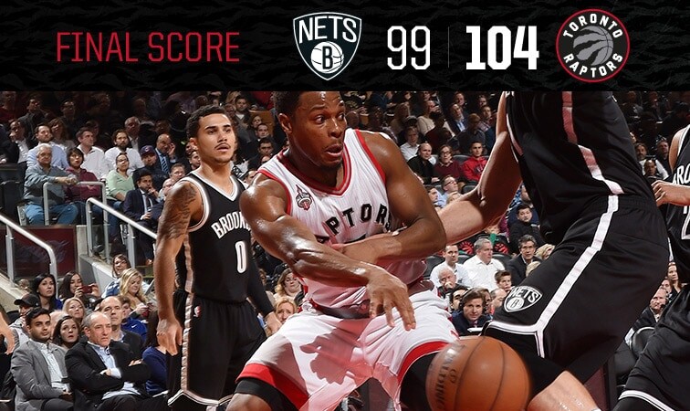 Game Rap: Raptors 104, Nets 99 | Toronto Raptors