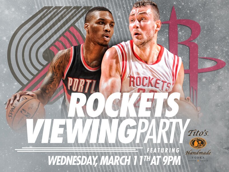 Rockets Viewing Party - March 11, 2015 | Houston Rockets