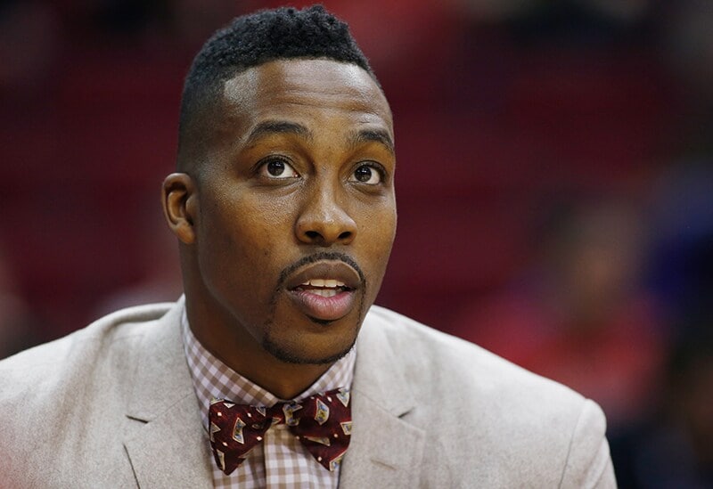 Dwight Howard's Sideline Fashion | Houston Rockets