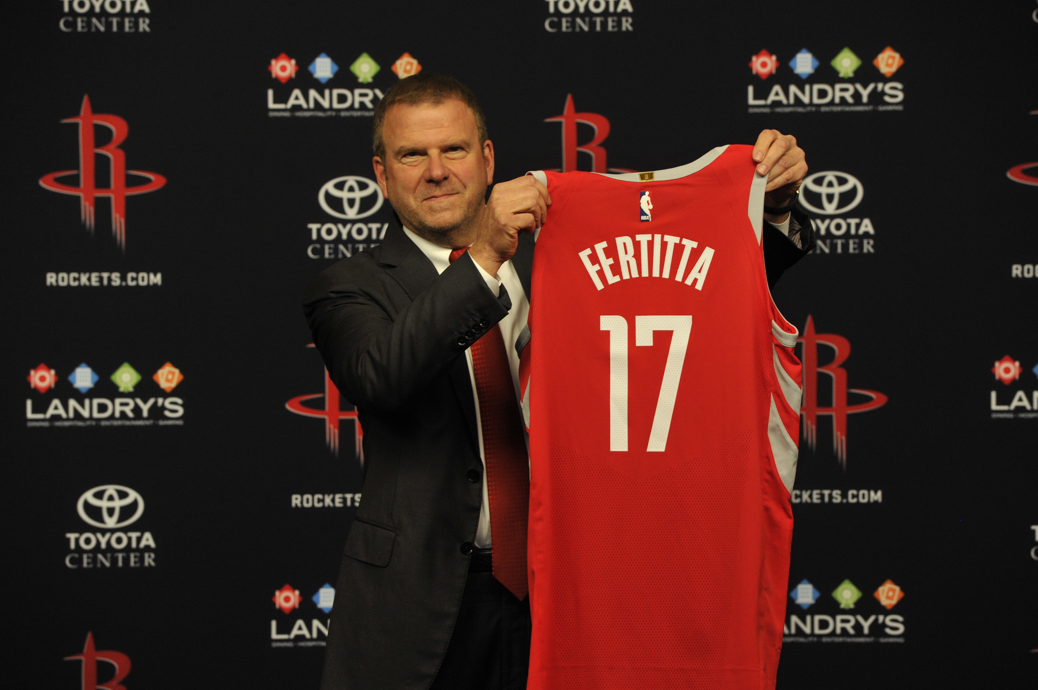 Tilman Fertitta Introduced As Rockets Owner | Houston Rockets