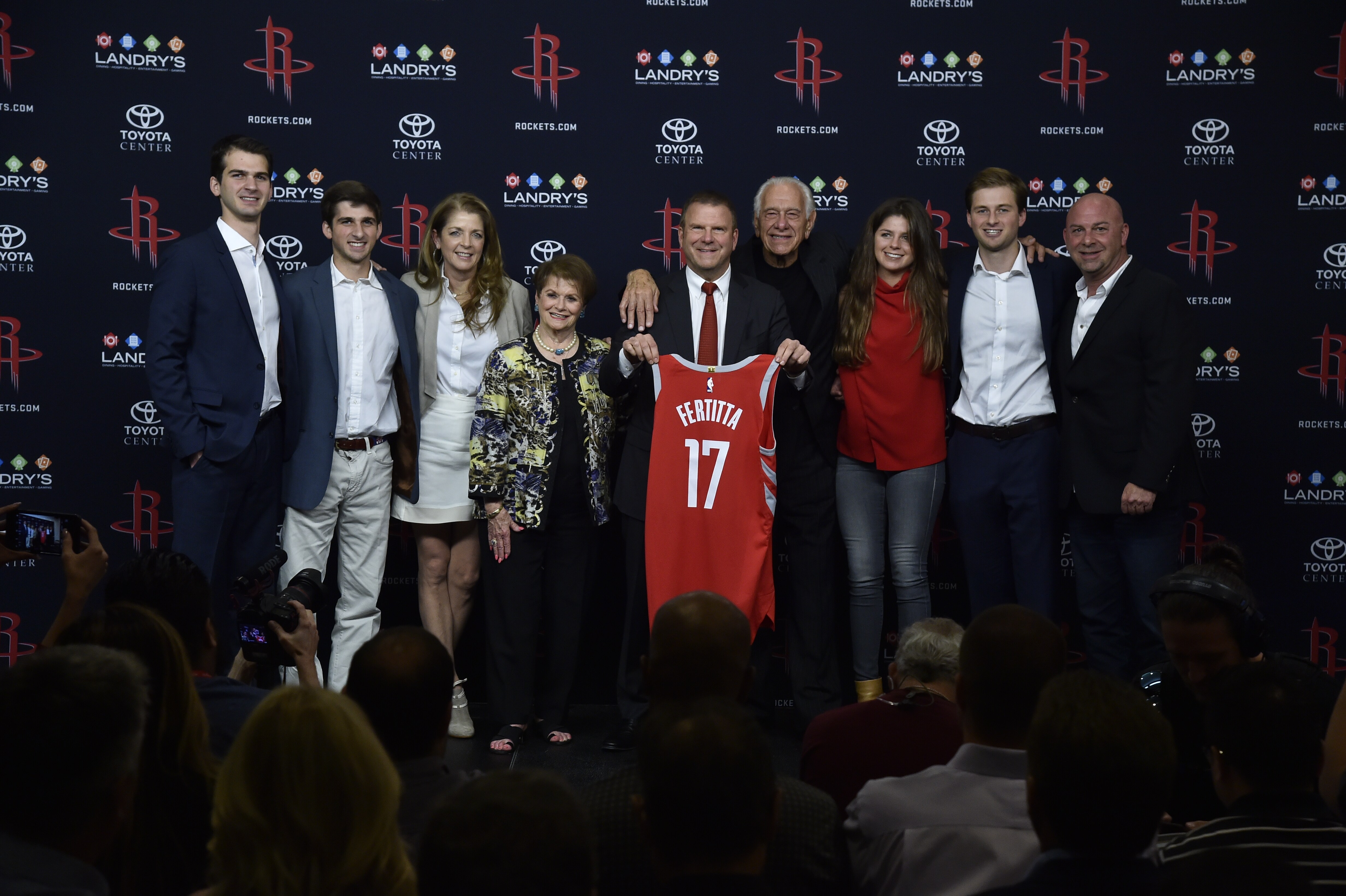 Tilman Fertitta Introduced As Rockets Owner | Houston Rockets