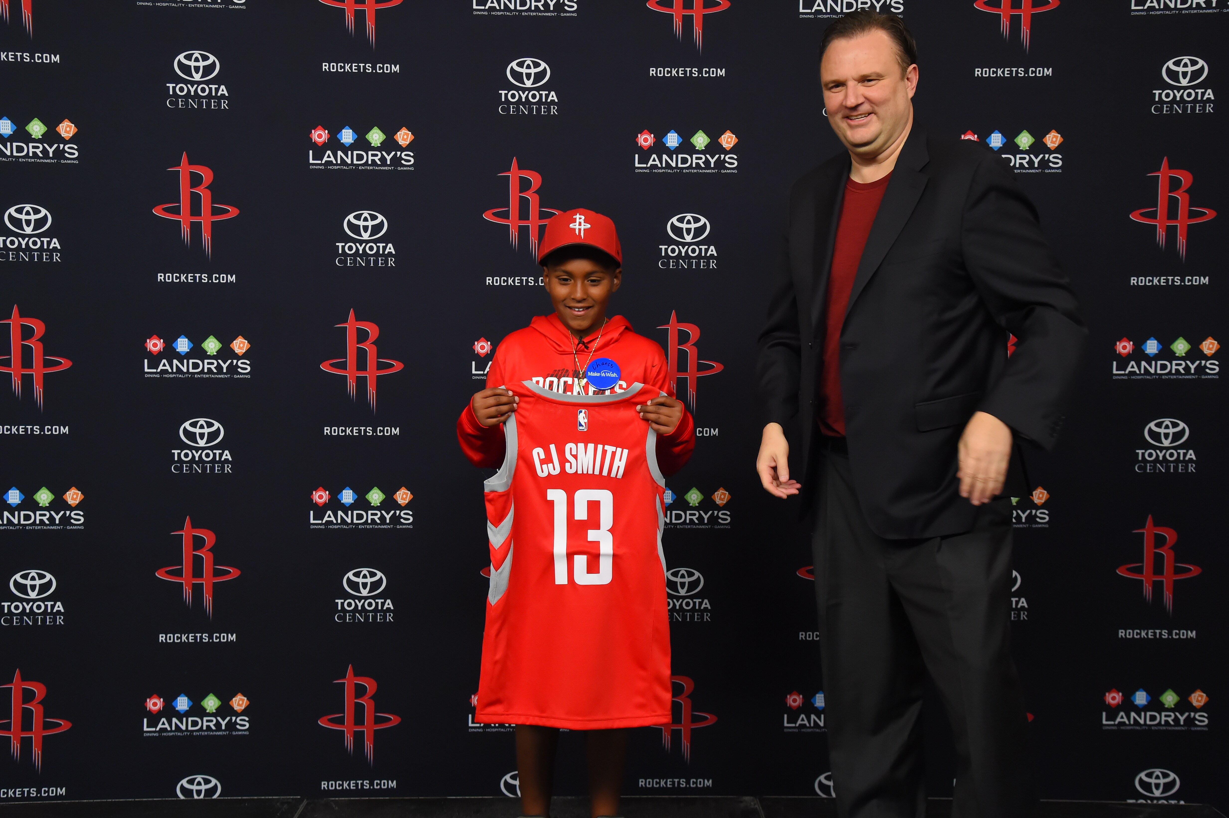 Make A Wish Foundation - CJ Smith | Houston Rockets