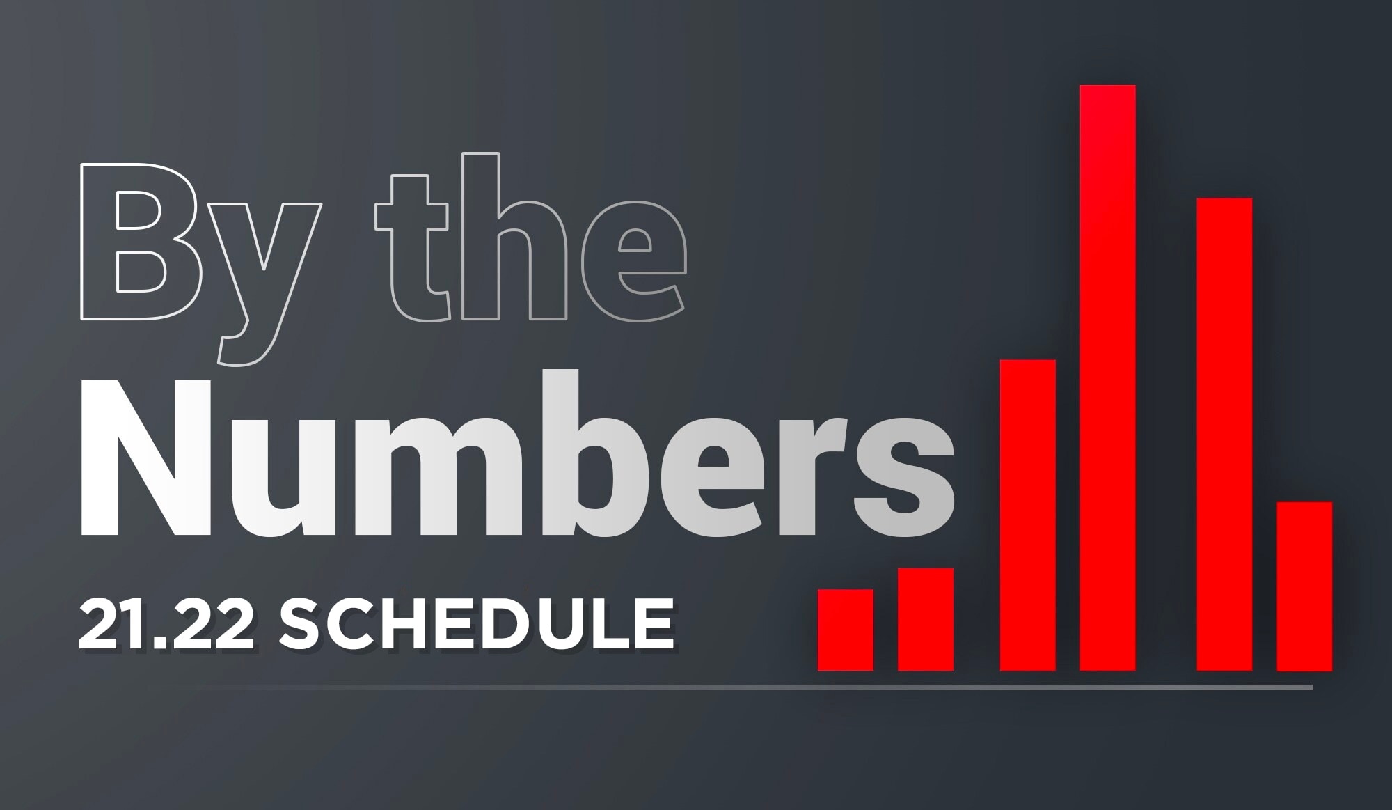 By the Numbers: 21-22 Rockets Schedule | Houston Rockets