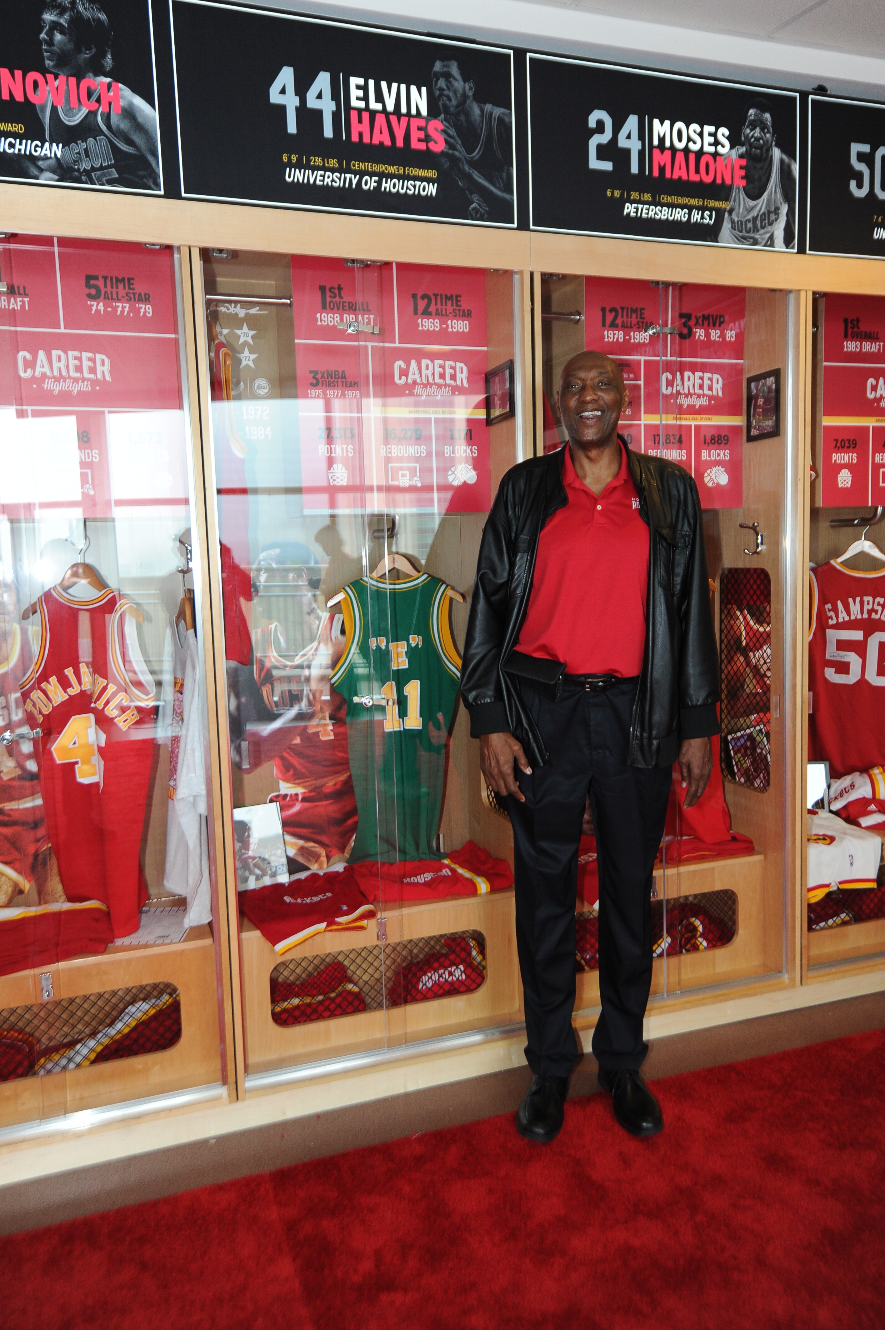 Legends Lockers Unveiling | Houston Rockets