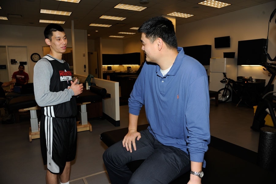 Jeremy Lin & Yao Ming | Houston Rockets