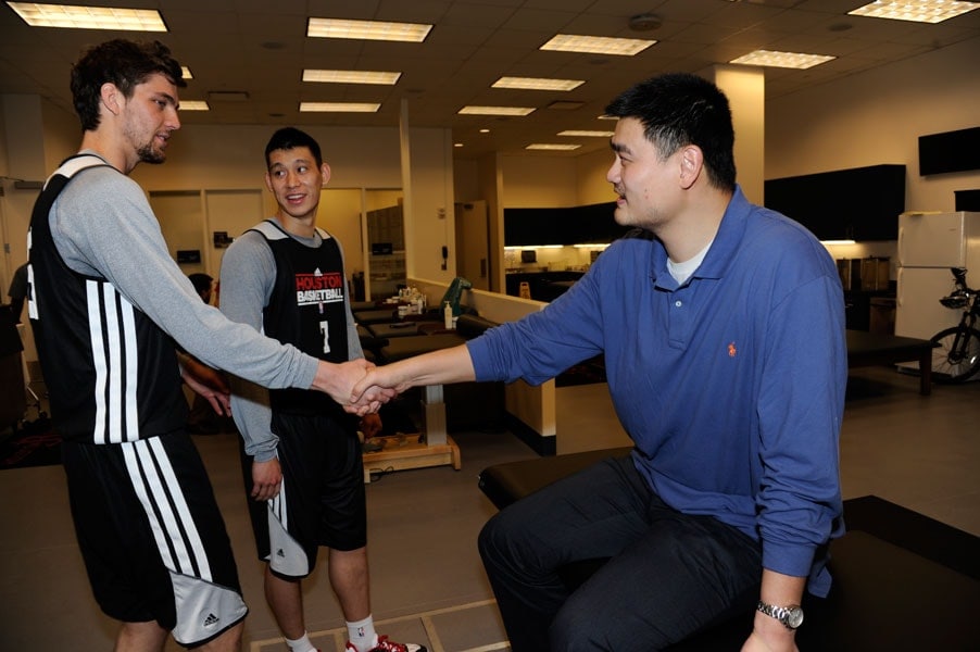 Yao Ming Jeremy Lin