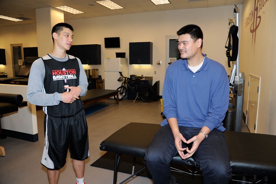 Jeremy Lin & Yao Ming | Houston Rockets
