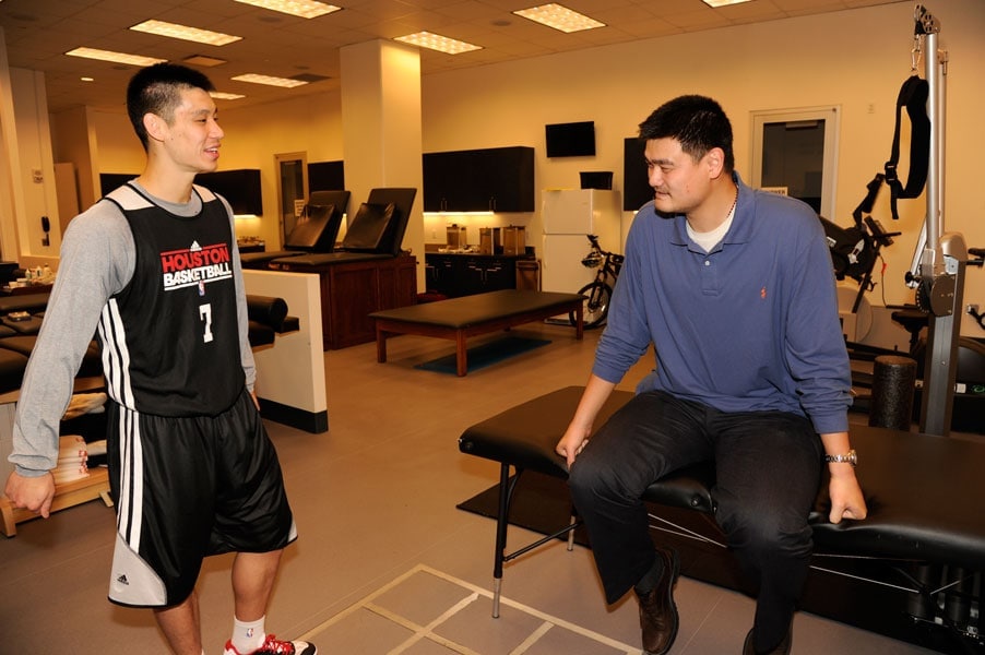 Yao Ming Jeremy Lin