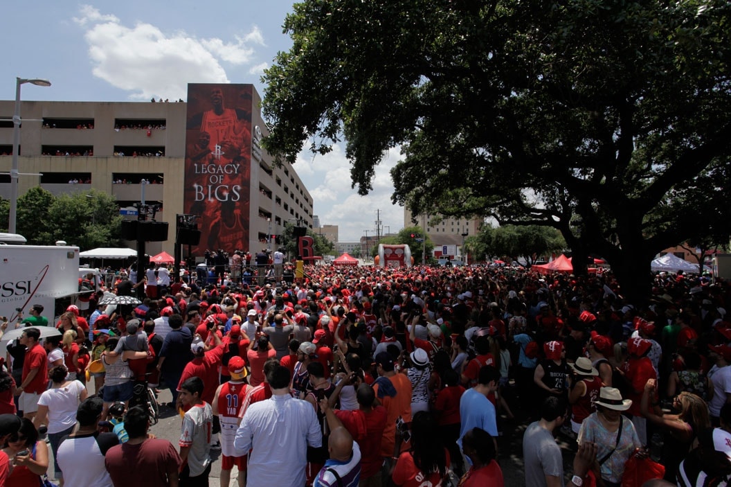Dwight Howard Fan Rally | Houston Rockets
