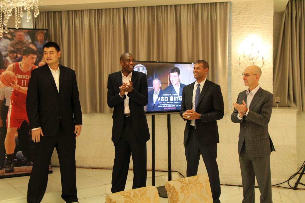 Yao Ming's Hall of Fame Reception at the House of Roosevelt, Shanghai ...