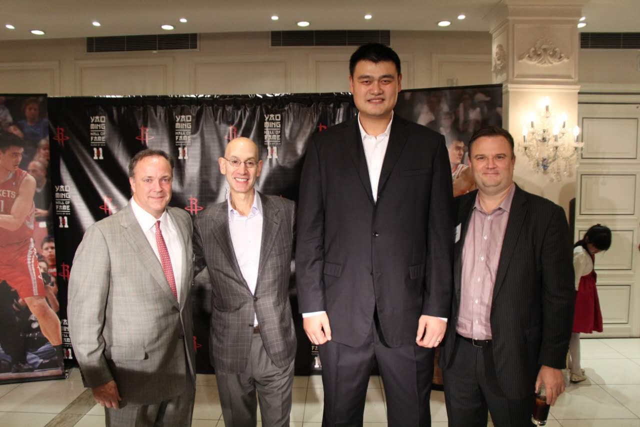 Yao Ming's Hall of Fame Reception at the House of Roosevelt, Shanghai ...