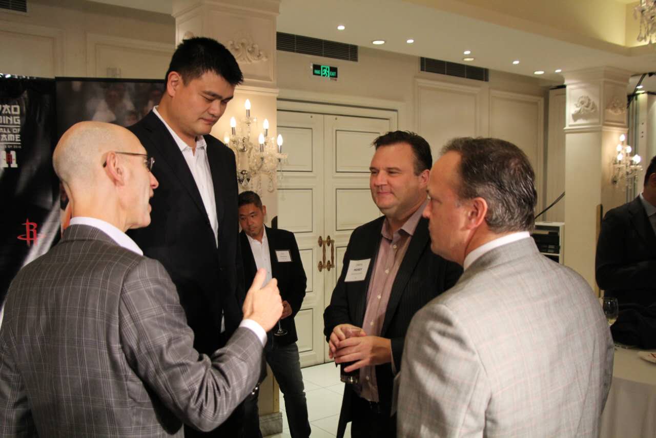 Yao Ming's Hall of Fame Reception at the House of Roosevelt, Shanghai ...