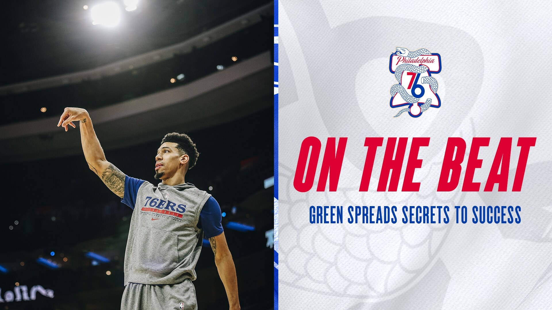 Green Spreads Secrets to Success | Philadelphia Sixers