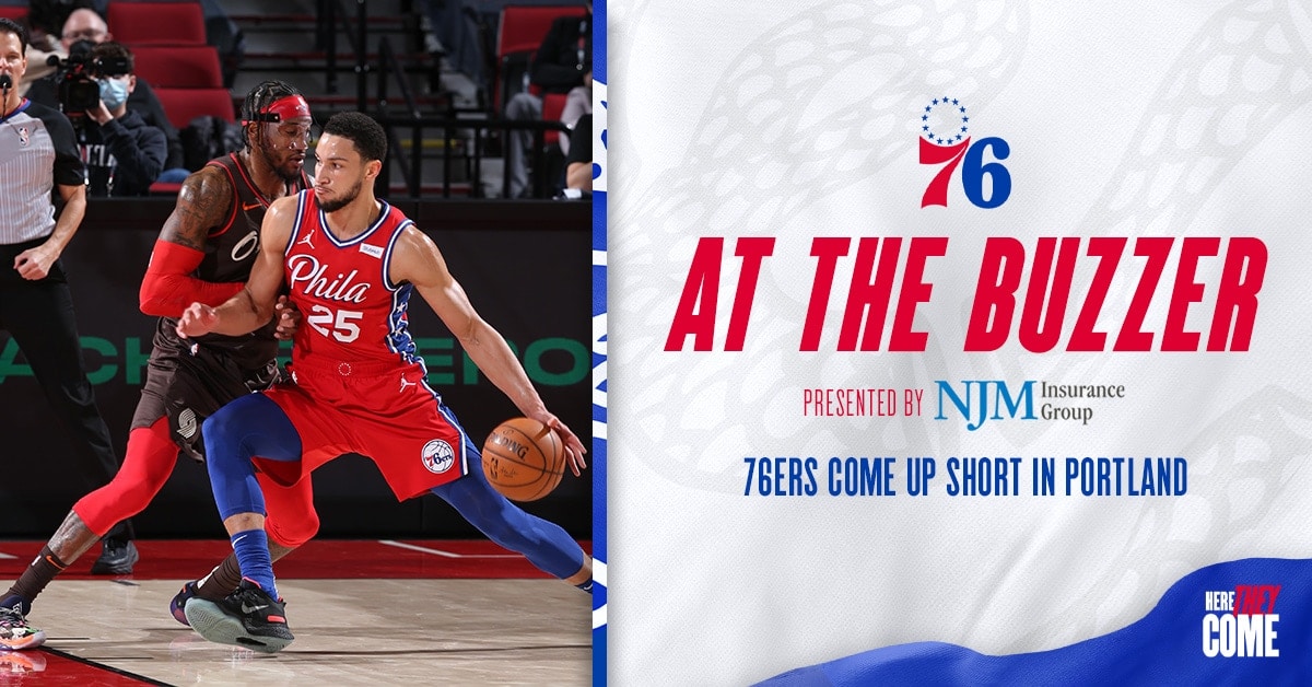 76ers Come Up Short in Portland | NBA.com