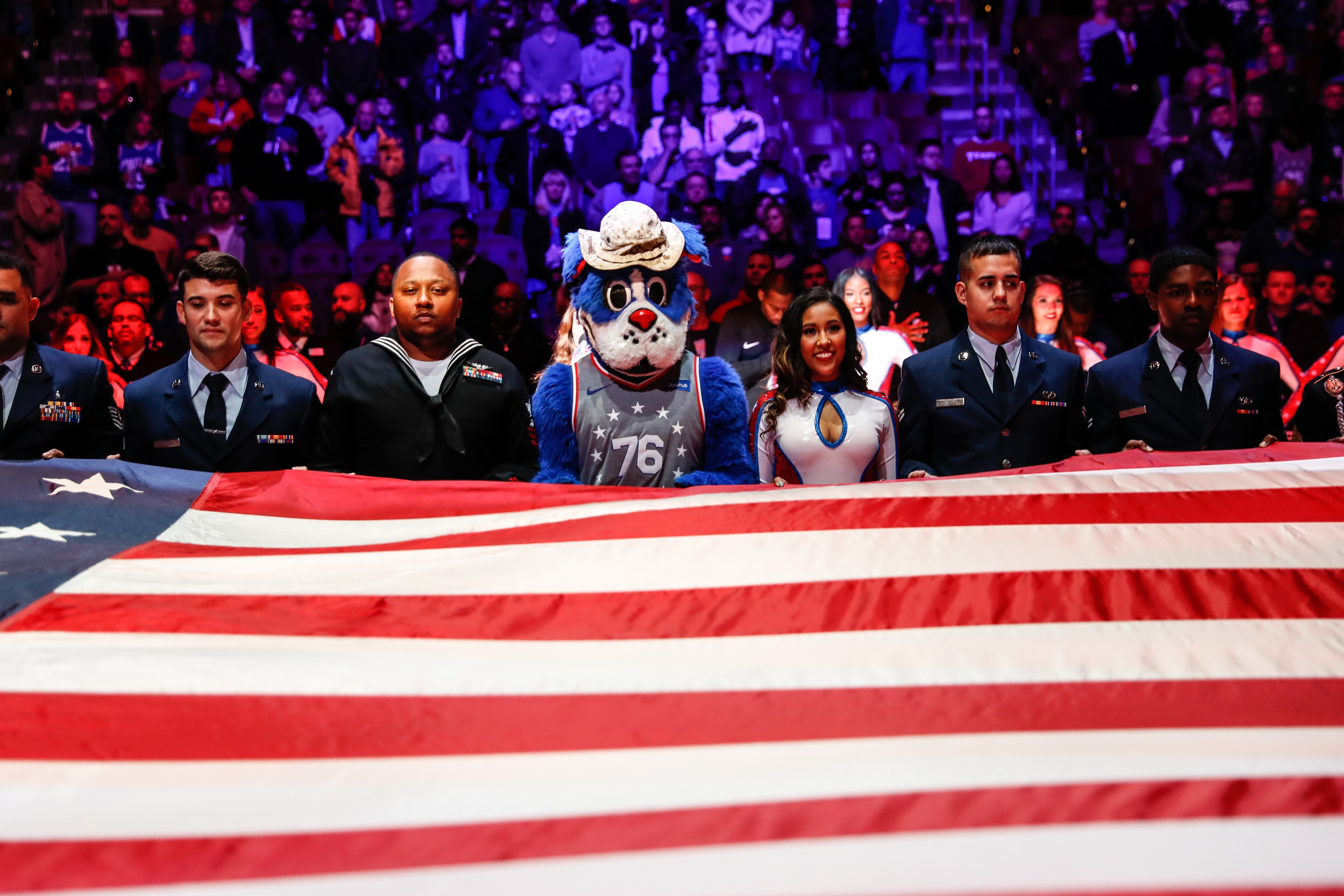 Photos | Military Appreciation Night (11.9.18) Photo Gallery | NBA.com