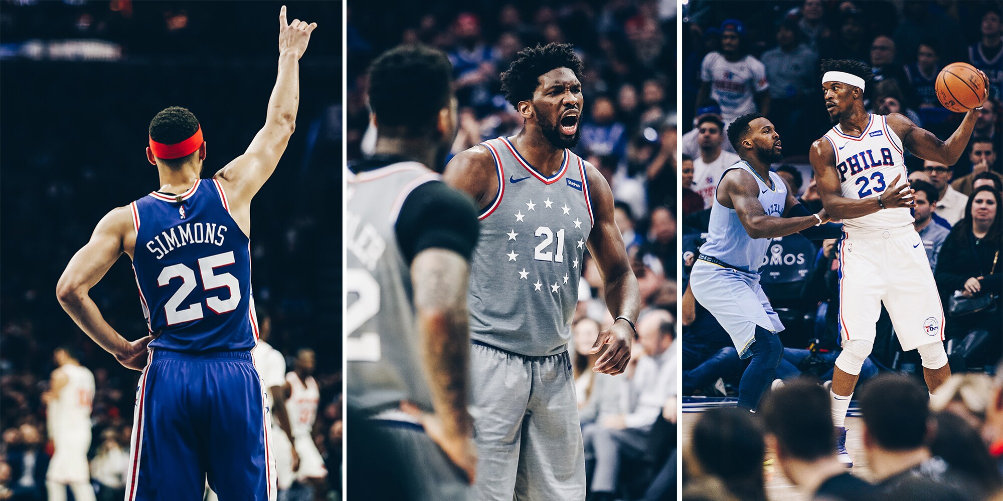 Trío de Ases de los Sixers Para el All-Star | Philadelphia Sixers