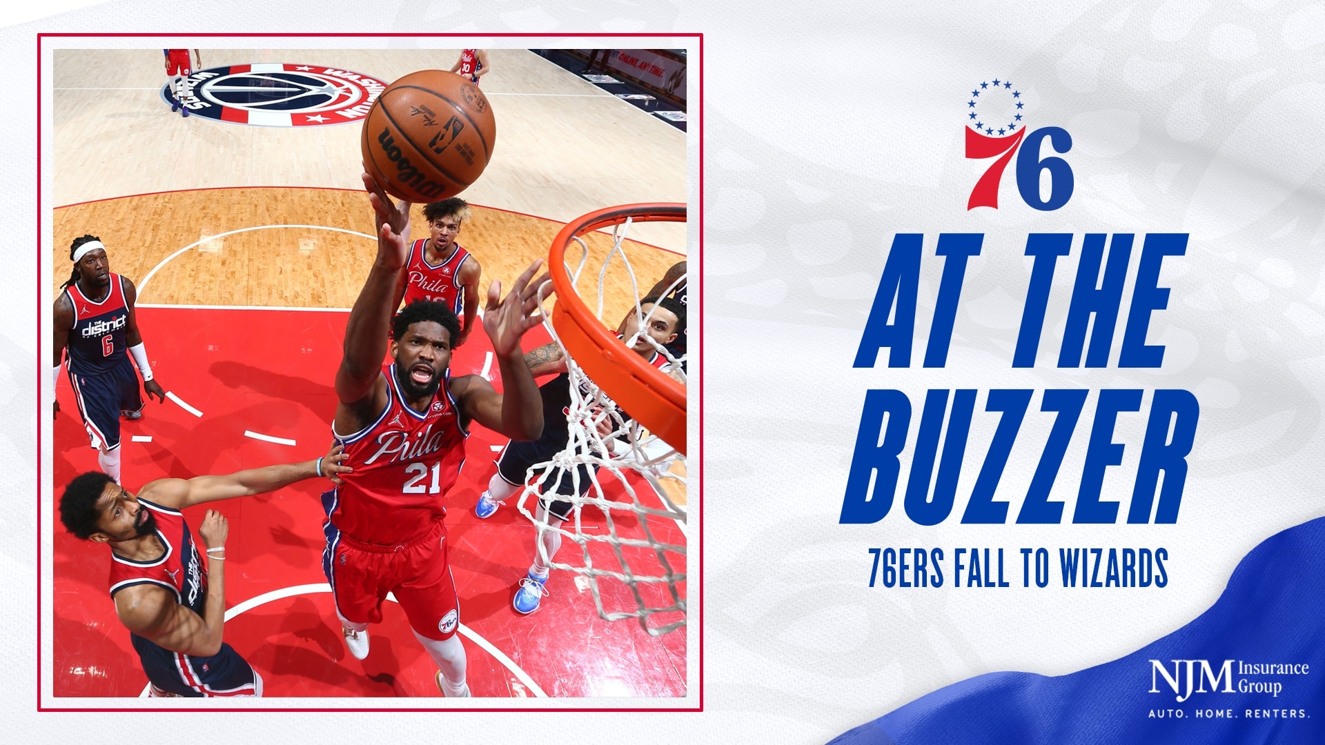 76ers Fall to Wizards | Game Recap At The Buzzer | Philadelphia Sixers