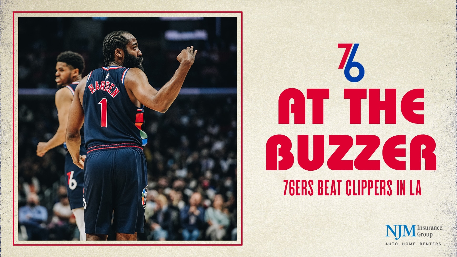 Sixers Beat Clippers with 56 Points, 25 Rebounds Between Harden and ...