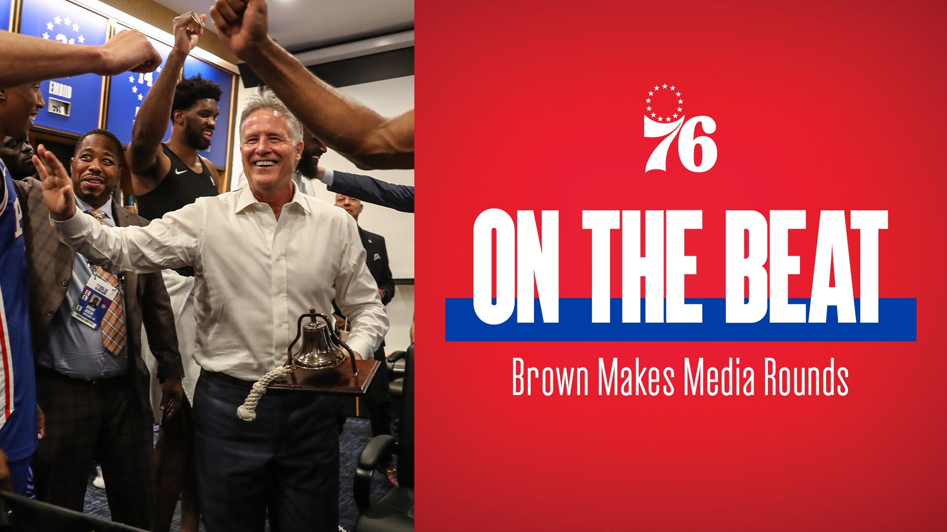 On the Beat | Brown Makes Media Rounds | Philadelphia Sixers