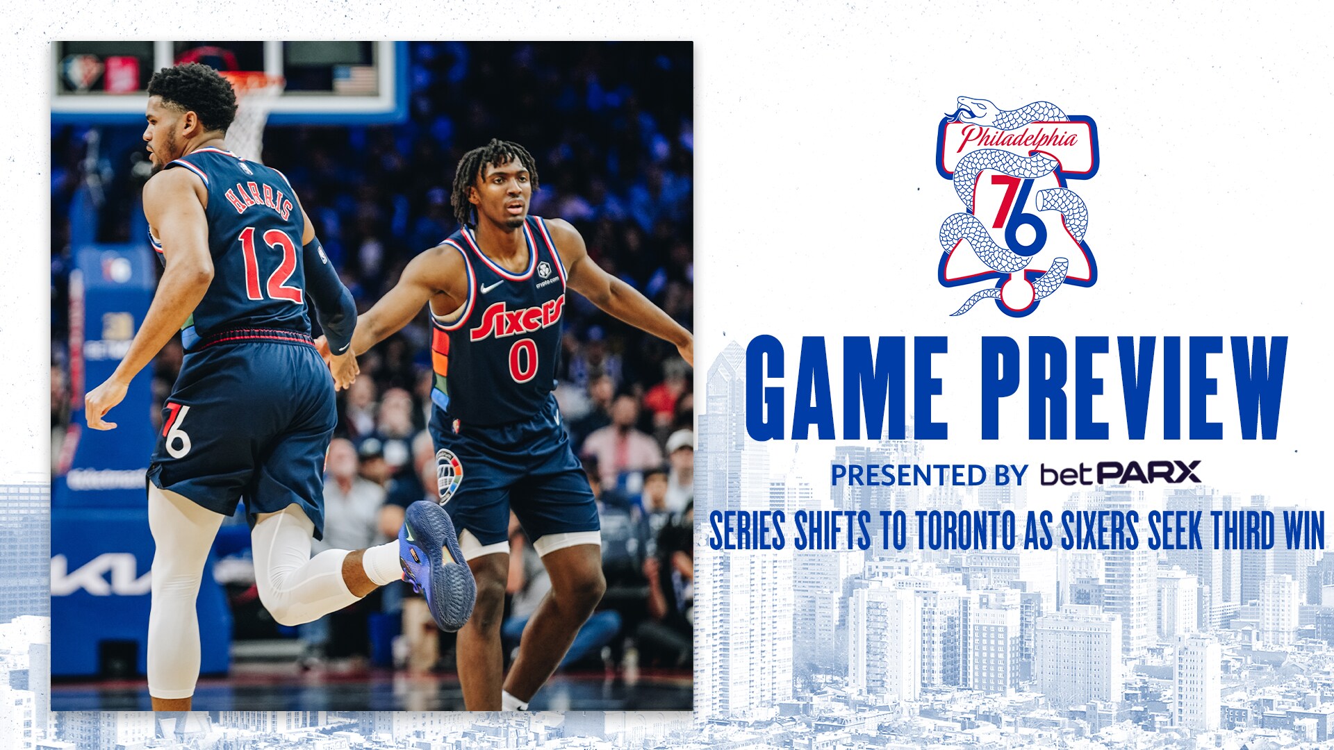 Series Shifts to Toronto as Sixers Seek Third Win | Philadelphia Sixers