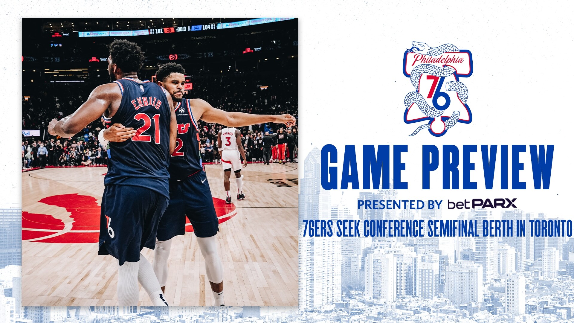 76ers Seek Conference Semifinal Berth in Toronto | Philadelphia Sixers