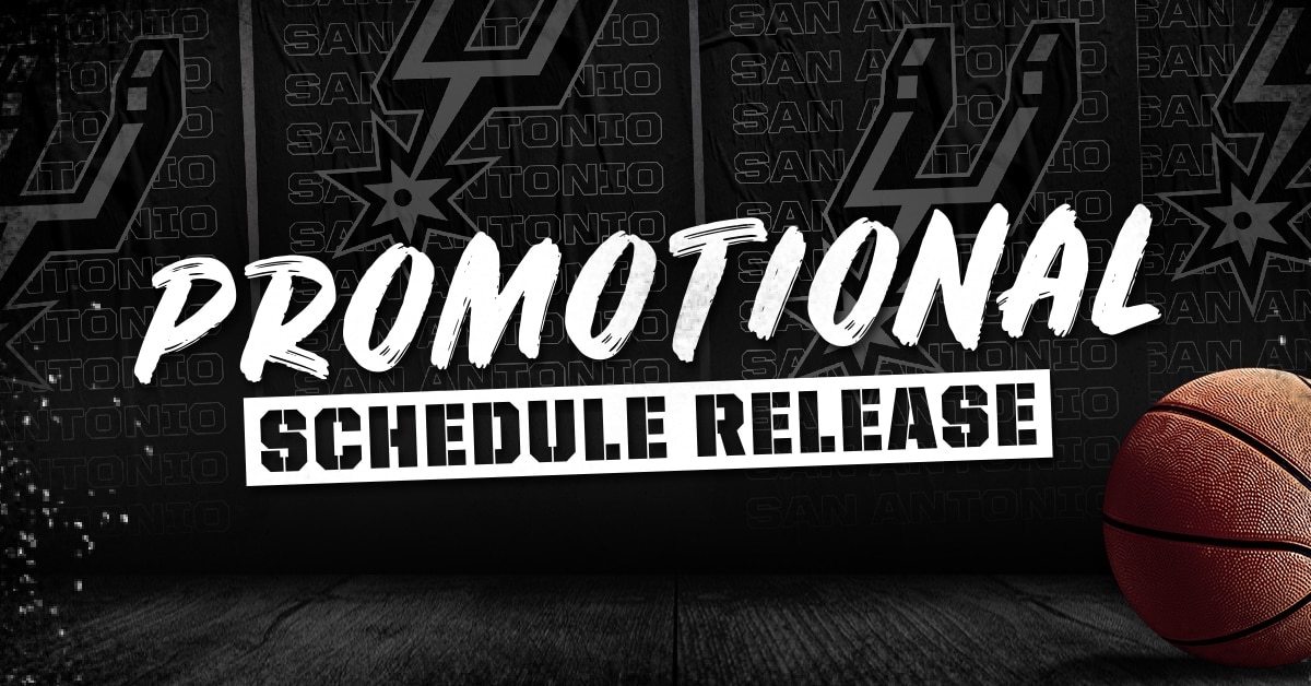 PREMIUM GIVEAWAYS HIGHLIGHT SAN ANTONIO SPURS 2019-20 PROMOTIONAL ...