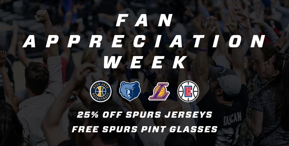 SPURS TO THANK FAITHFUL SUPPORTERS WITH FAN APPRECIATION WEEK APRIL 2–8 ...