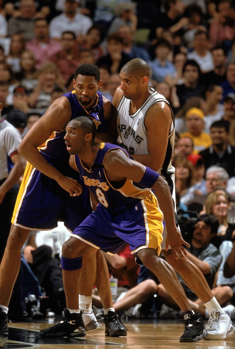 Kobe Bryant and Tim Duncan | San Antonio Spurs