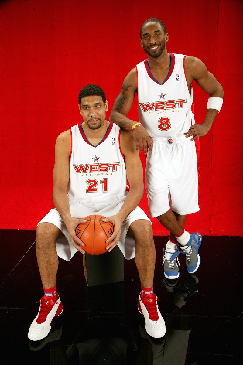 Kobe Bryant and Tim Duncan | San Antonio Spurs