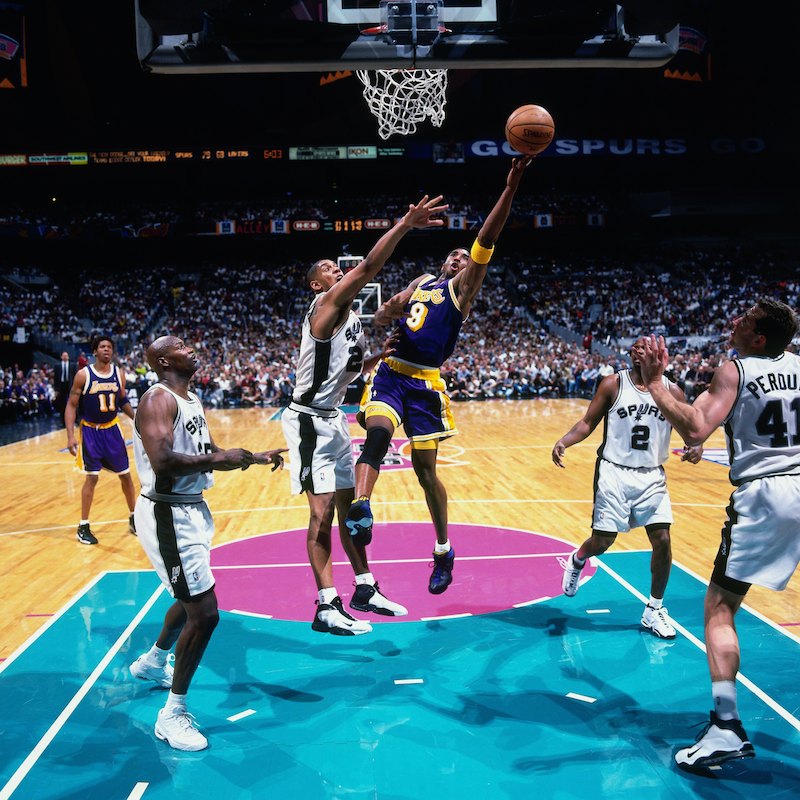 Kobe Bryant and Tim Duncan | San Antonio Spurs