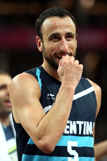 Argentina vs. Brazil - Manu Ginobili | San Antonio Spurs