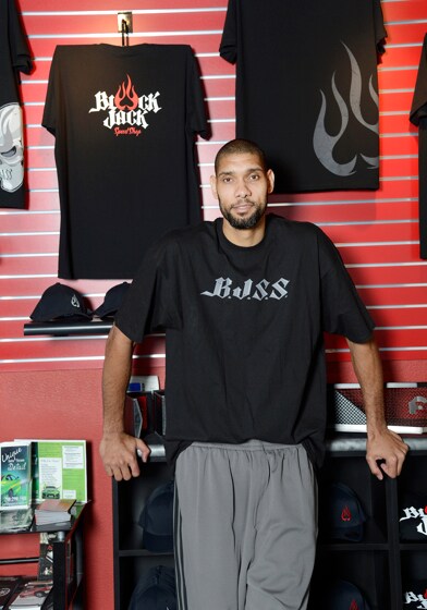 Tim Duncan Opens BlackJack Speed Shop | San Antonio Spurs