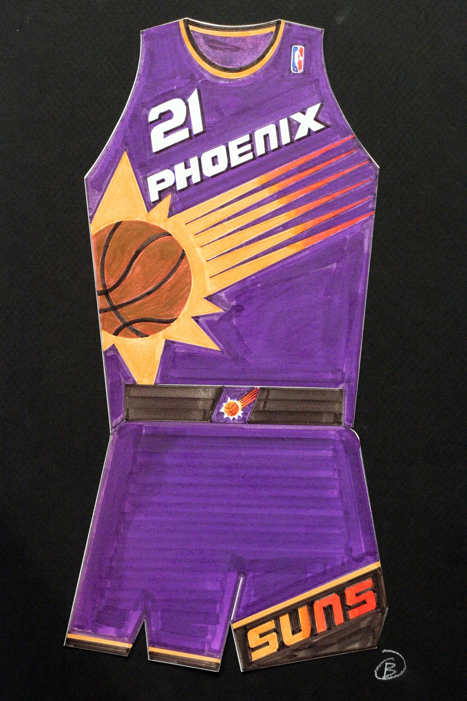 1992-93 Phoenix Suns Uniform Designs | Phoenix Suns