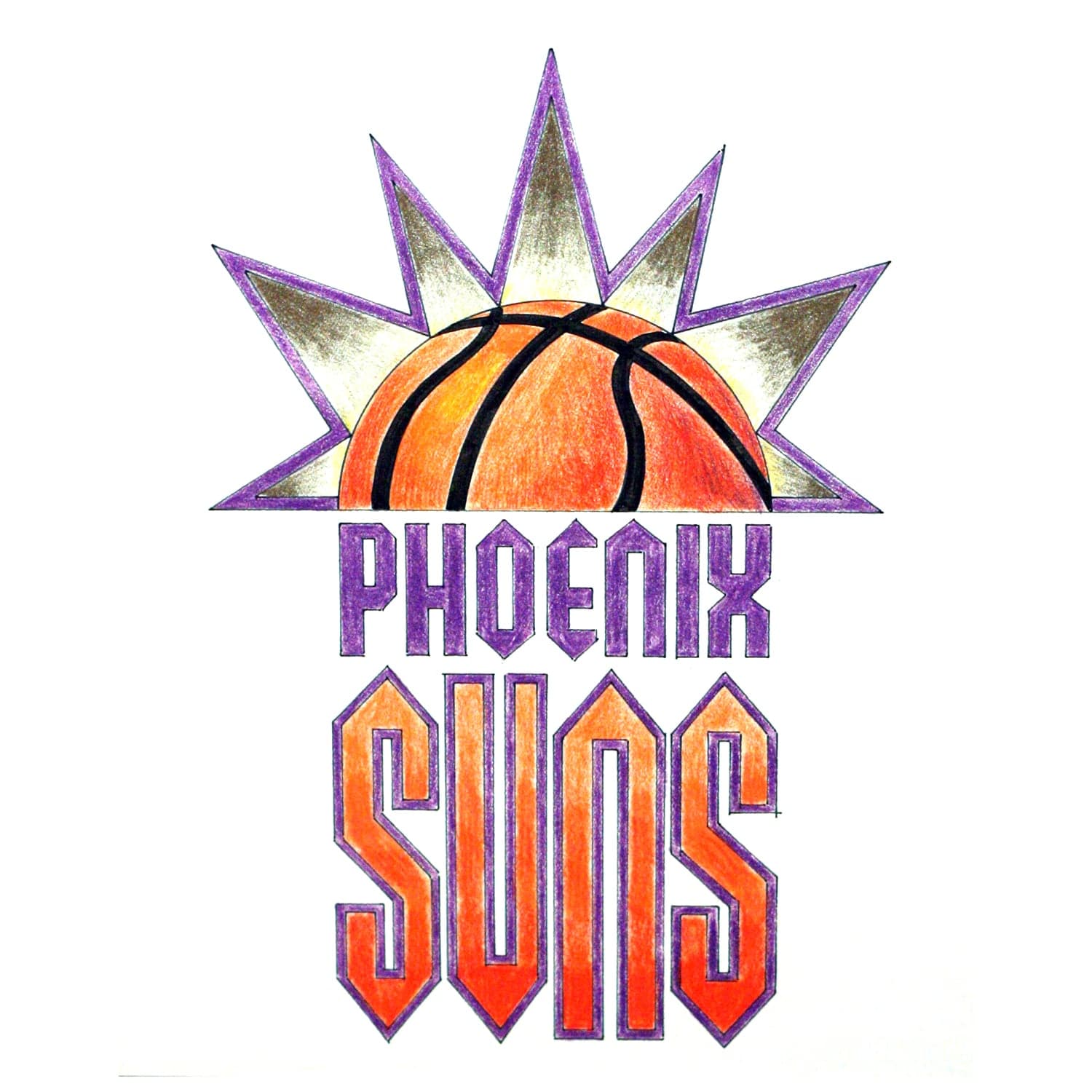 1992-93 Phoenix Suns Logo Mock-ups | Phoenix Suns