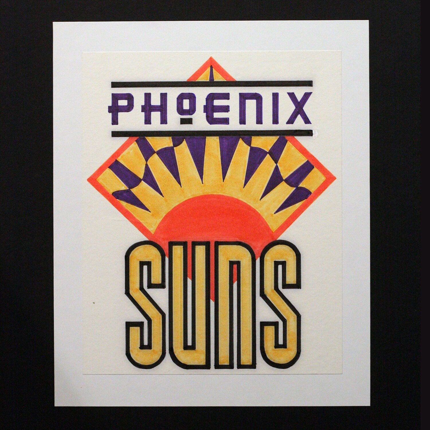 1992-93 Phoenix Suns Logo Mock-ups | Phoenix Suns