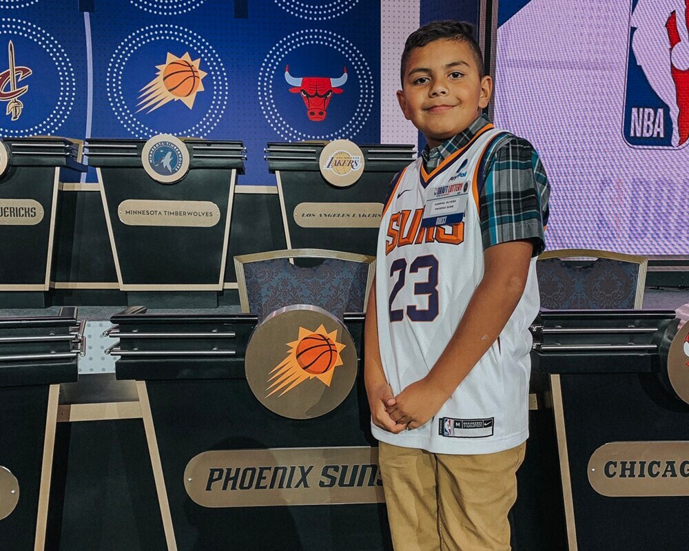 Deandre Ayton at the 2019 NBA Draft Lottery Photo Gallery | NBA.com