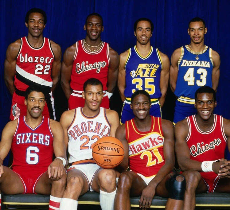 Basketball Players In The 70s And 80s