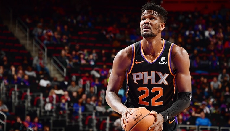 Deandre Ayton Scores Career-High in Suns Loss to Pistons | Phoenix Suns