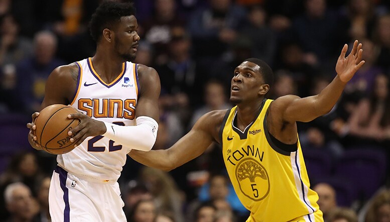 Ayton Scores 25 Points with a Double-Double vs Warriors | Phoenix Suns