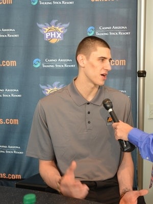 Suns One On One: Alex Len | Phoenix Suns