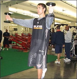 Steve Nash’s Sample Summer Workout Routine | Phoenix Suns