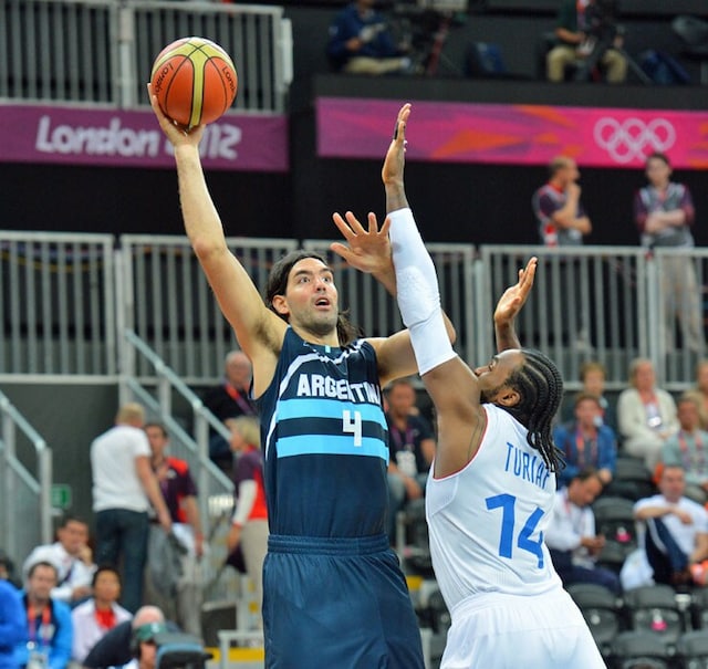 Luis Scola at the Olympic Games in London Photo Gallery | NBA.com
