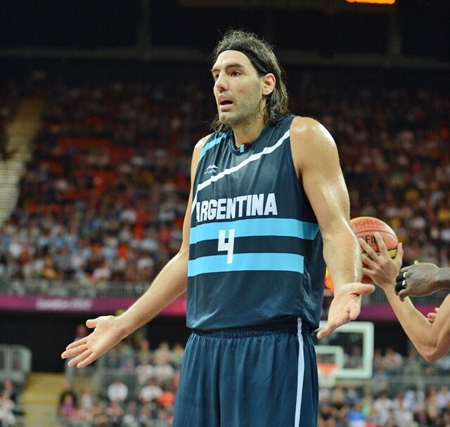Luis Scola at the Olympic Games in London Photo Gallery | NBA.com