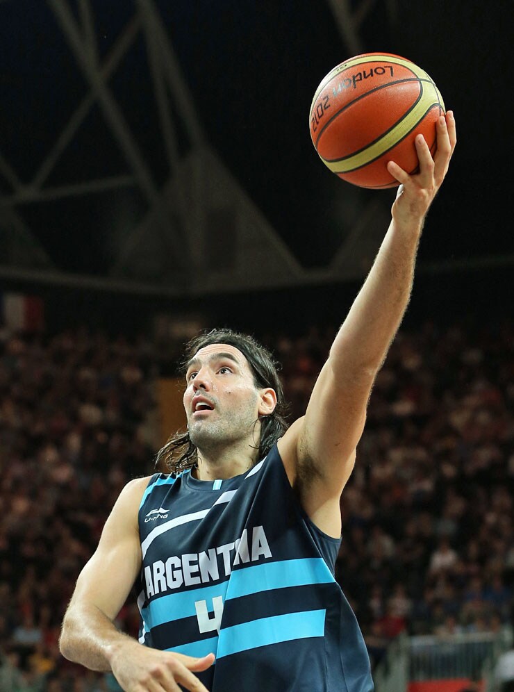 Luis Scola at the Olympic Games in London Photo Gallery | NBA.com