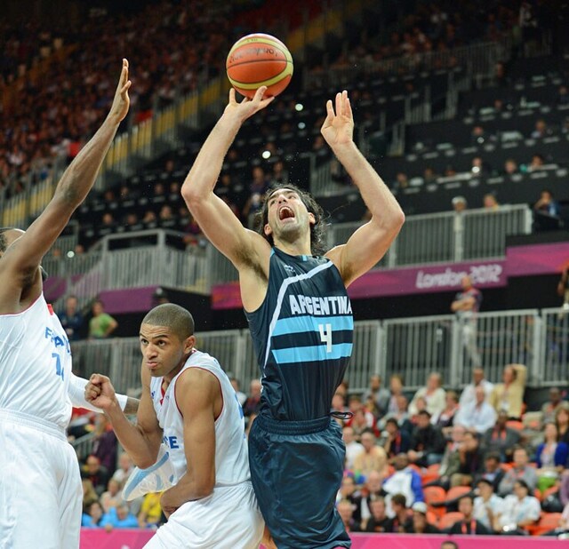 Luis Scola at the Olympic Games in London Photo Gallery | NBA.com