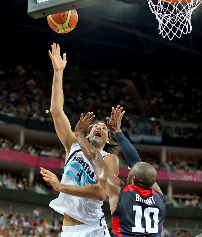 Luis Scola at the Olympic Games in London Photo Gallery | NBA.com